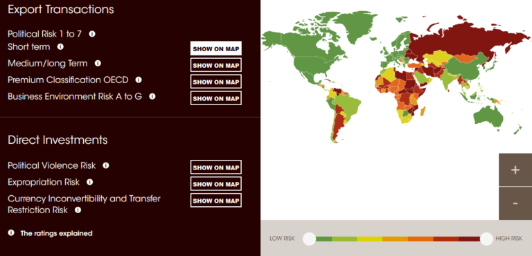 Country Risk Maps - FCIB Global